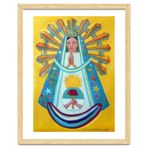 Virgen De Lujan 2024 Art Print by Diego Manuel Rodriguez | Arthaus