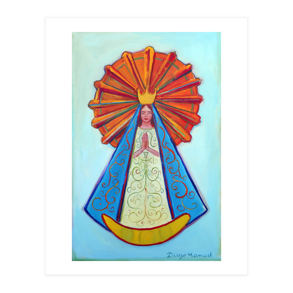 Virgen De Lujan 2023 (Print Only) Art Print by Diego Manuel Rodriguez ...