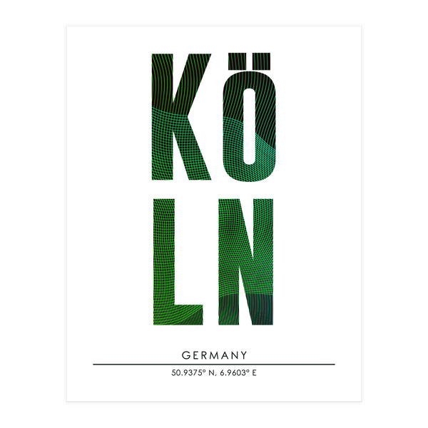 Cologne (Print Only) Art Print by Studio Grafiikka | Arthaus