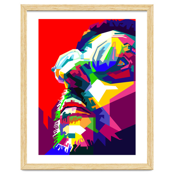 Leon The Professional Hollywood Actor Pop Art WPAP Art Print by ...