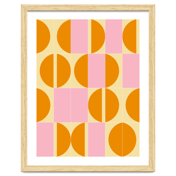 Sunny Tiles Art Print by DesigndN | Arthaus