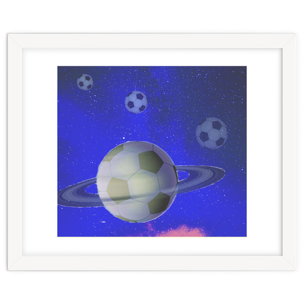 Universal Football Fantasy Art Print by Coliflower | Arthaus