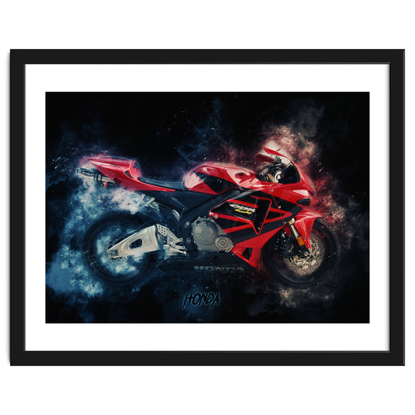 Honda Cbr Art Print by Durro | Arthaus