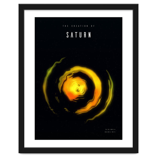 The Creation of Saturn Art Print by Tommenomnom | Arthaus