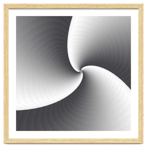 Infinite Curve Art Print by Rizwana Khan | Arthaus